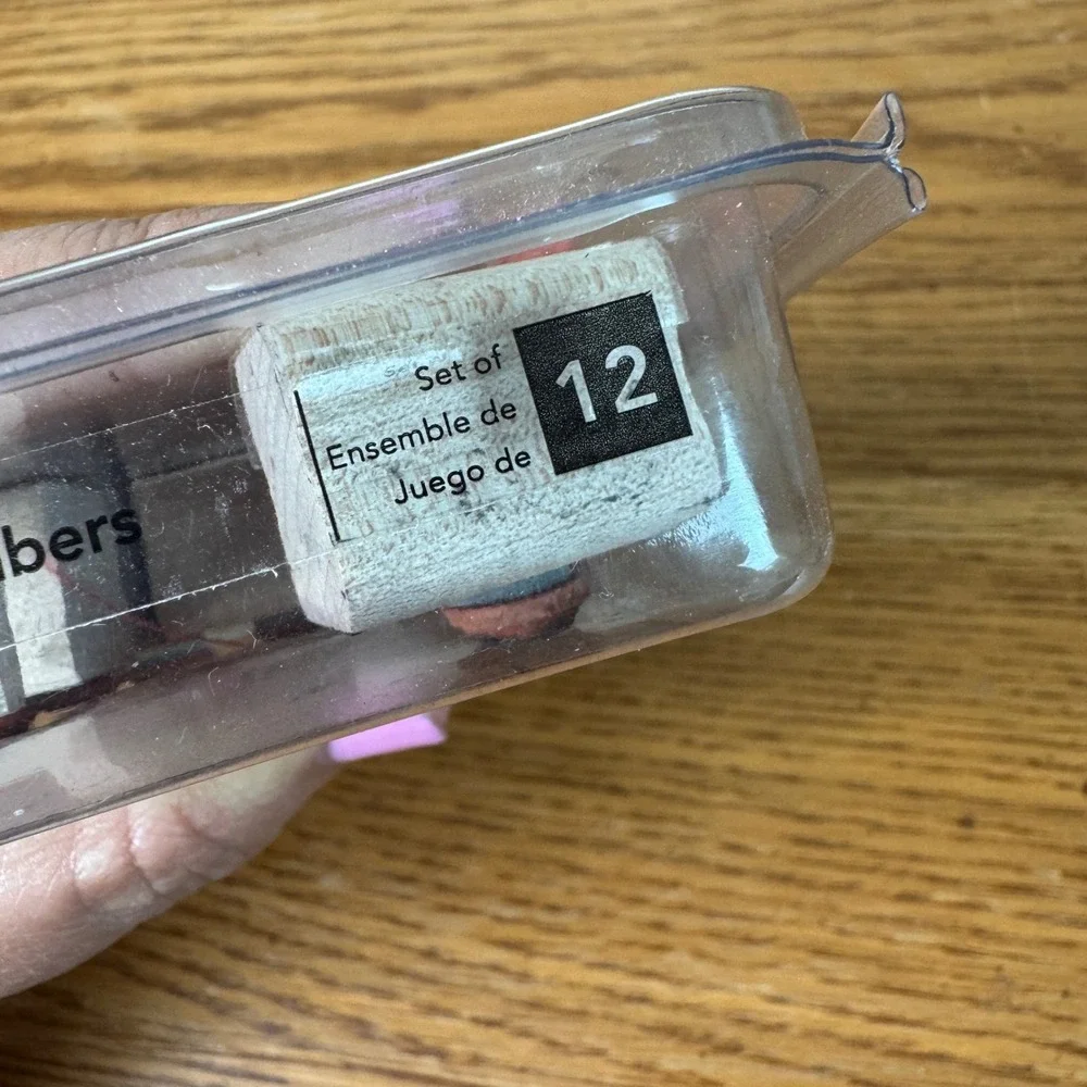 Stampin' Up! | Design | Stampin Up Classic Numbers Wood Mount Rubber ...